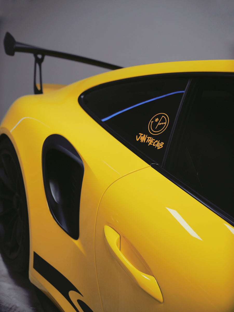 Join The Club Vinyl Car Stickers (3pcs) – Join The Club World